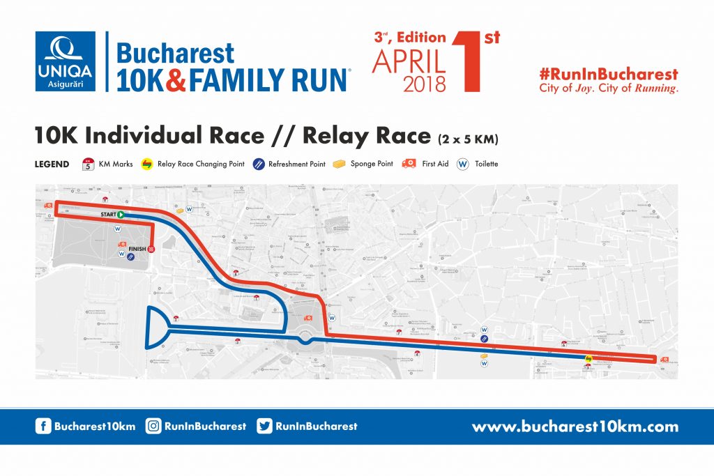 RACES' MAPS - Bucharest 10K GRAND PRIX | #RunInBucharest